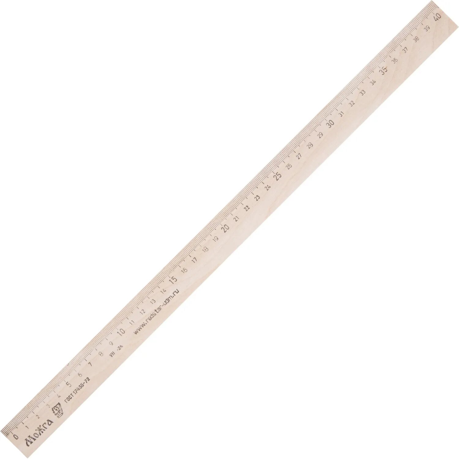 Линейка деревянная 40см, ЛП-400, С-08