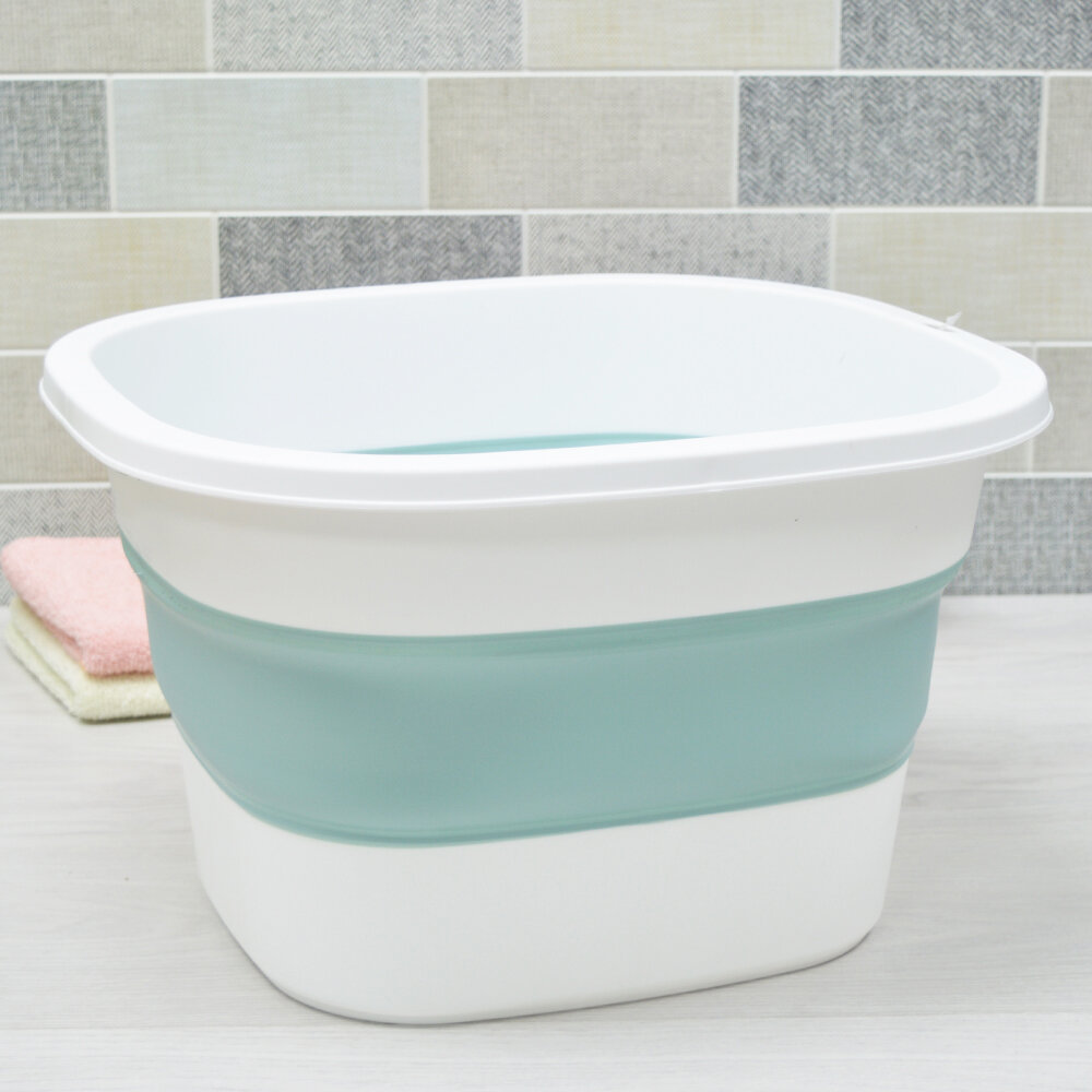 Таз 18л складной для ног "Флекс", цвет в ассортименте