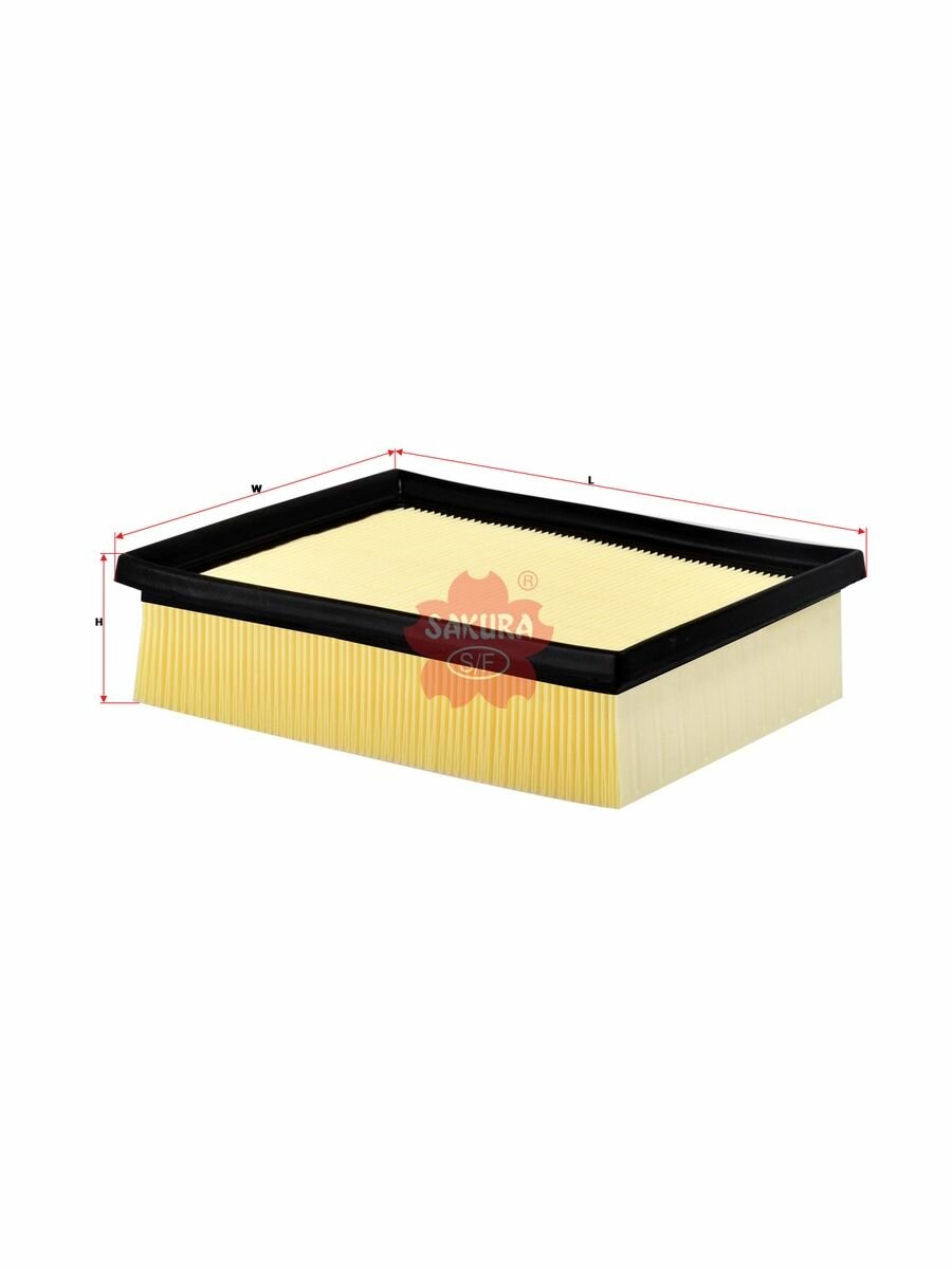Фильтр воздушный Sakura A58480 для Mitsubishi Eclipse Cross 1 / Мицубиси Эклипс Гросс 1