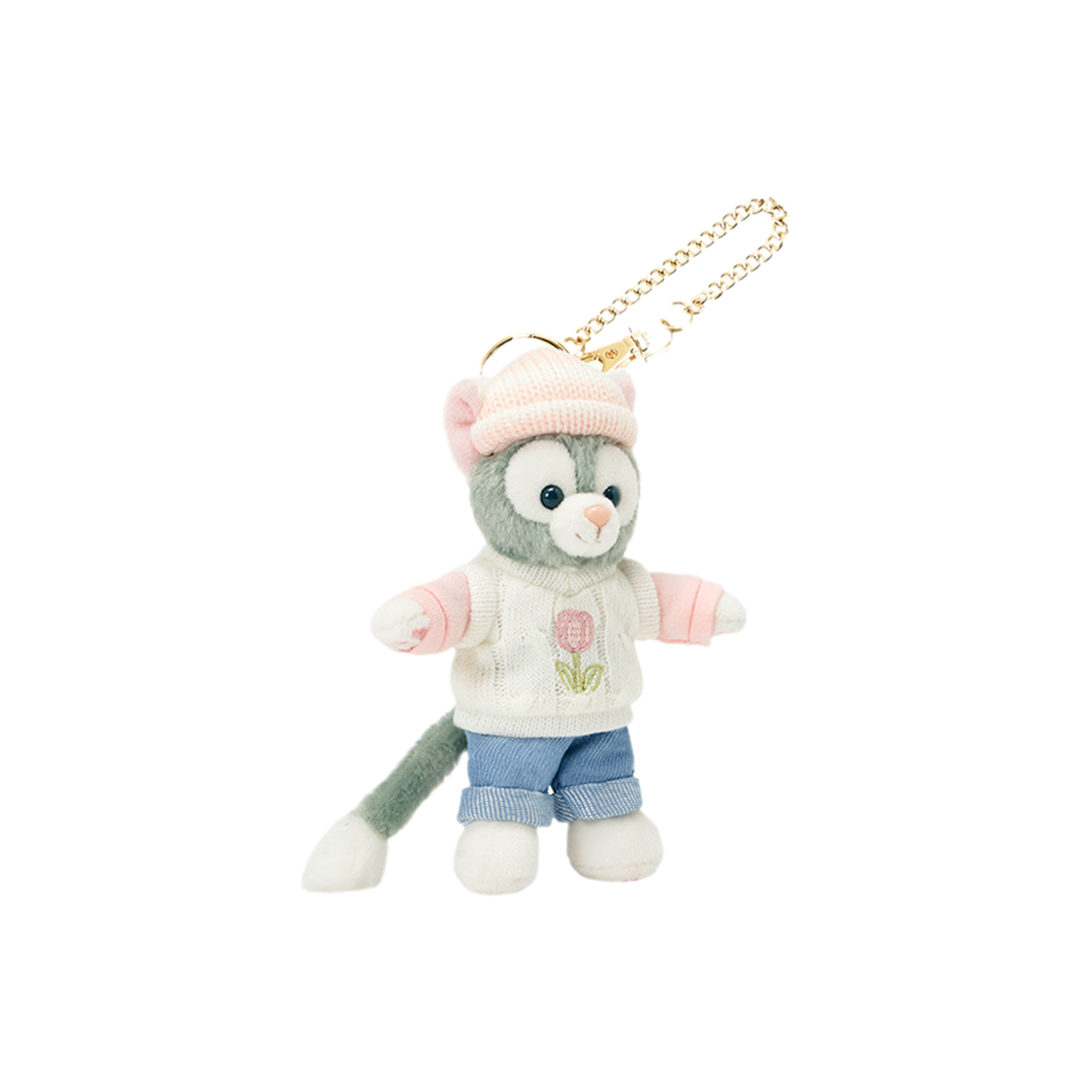 Disney 2024 Весенняя коллекция Duffy и друзья Jellytoni Брелок Милый стиль Кукла Плюшевый Украшение 13 см Высота