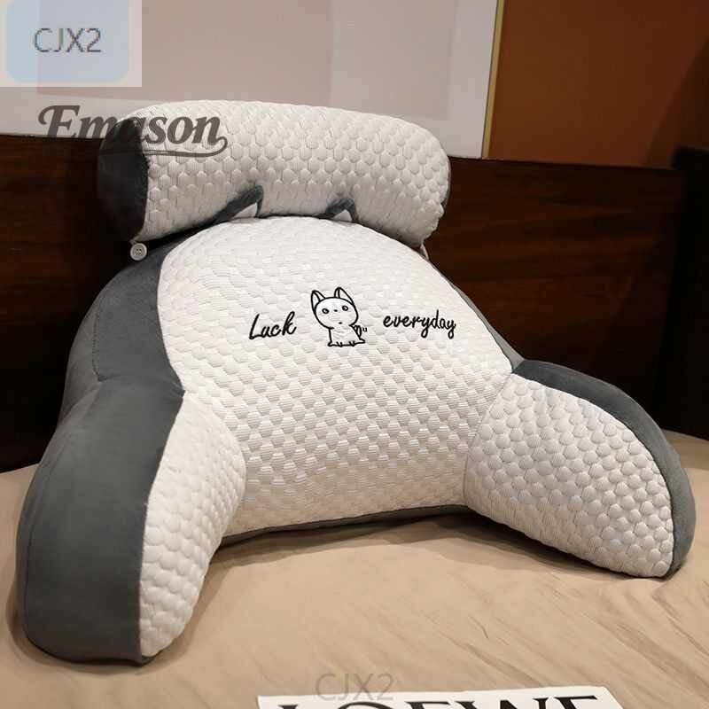 Треугольная прикроватная мягкая большая поясная подушка со спинкой,70*50cm-cjx2