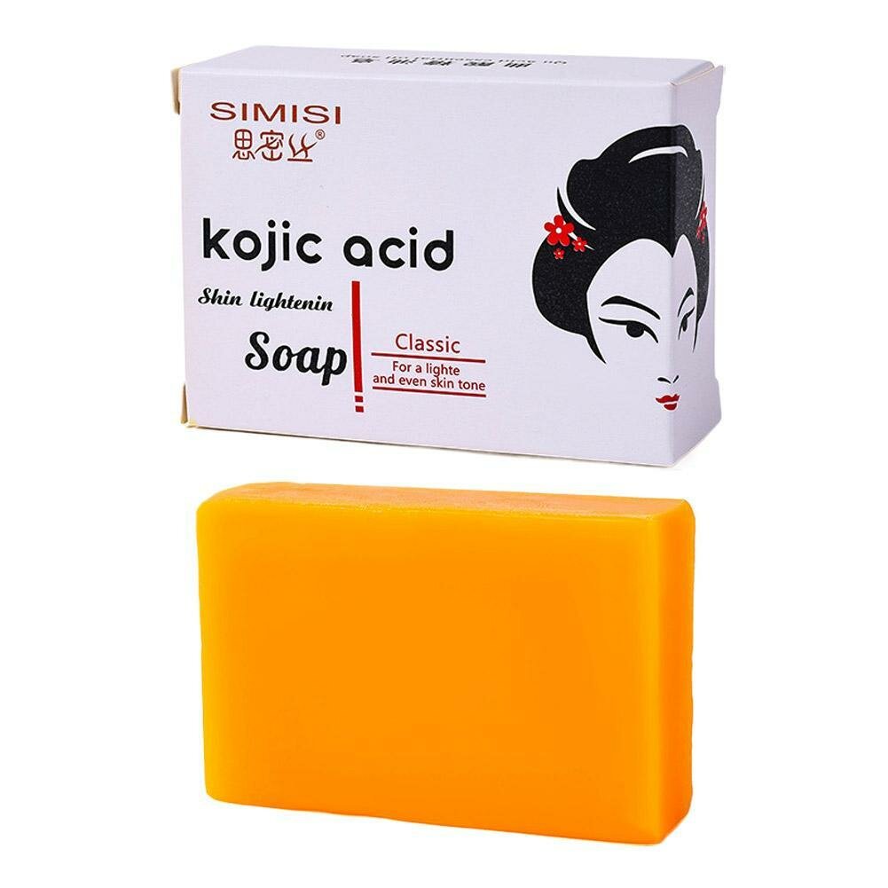 Moisturizing Kojic Skin Lightening Soap Soap Bar Reduces Dark Spots Kojie San Skin Lightening Classic Soap High-grade Kojic Acid Natural Gentle Lightening Kojic Soap