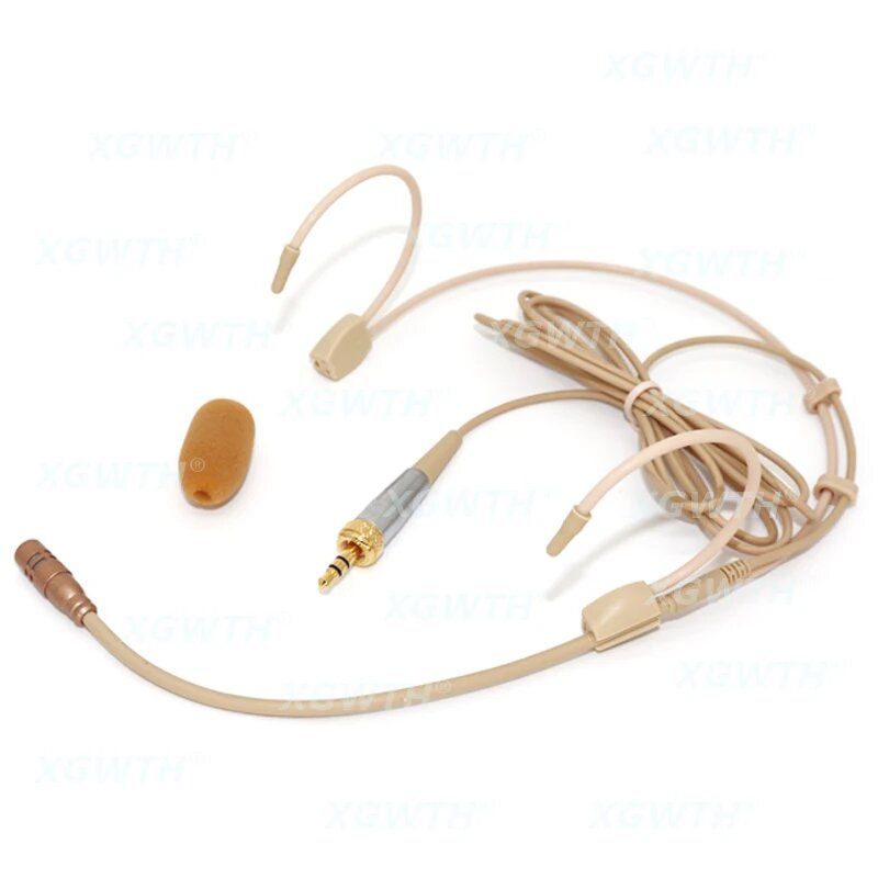 Гарнитура микрофон конденсаторный Гиперкардиоидный двойной ушной подвесной головной микрофон для цифровой беспроводной микрофонной системы Sennheiser