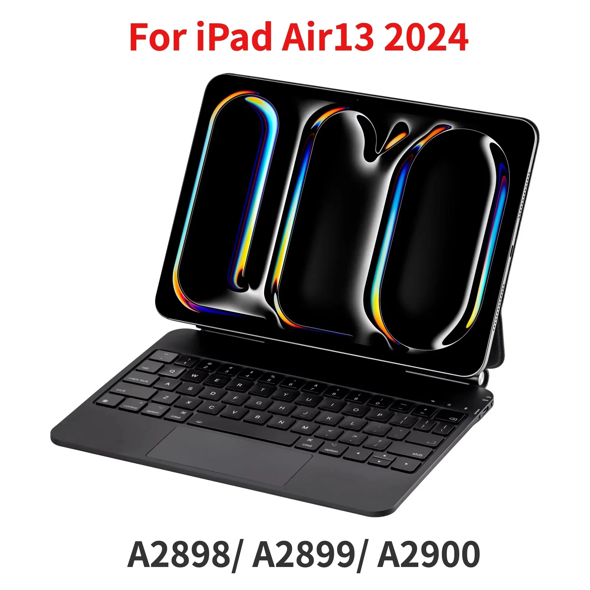 Волшебная клавиатура с подсветкой для iPad 11 2025 Air11 Air13 M3 2025 Pro11 Pro13 2024 M4 Air13 M2 iPad 10th Pro 11 12.9 Funda Keyboard