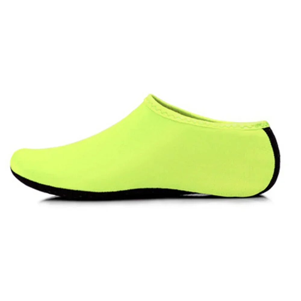 Мужские, женские и детские аквашузы для пляжа, плавания, водных видов спорта, занятий 39, Neon Green