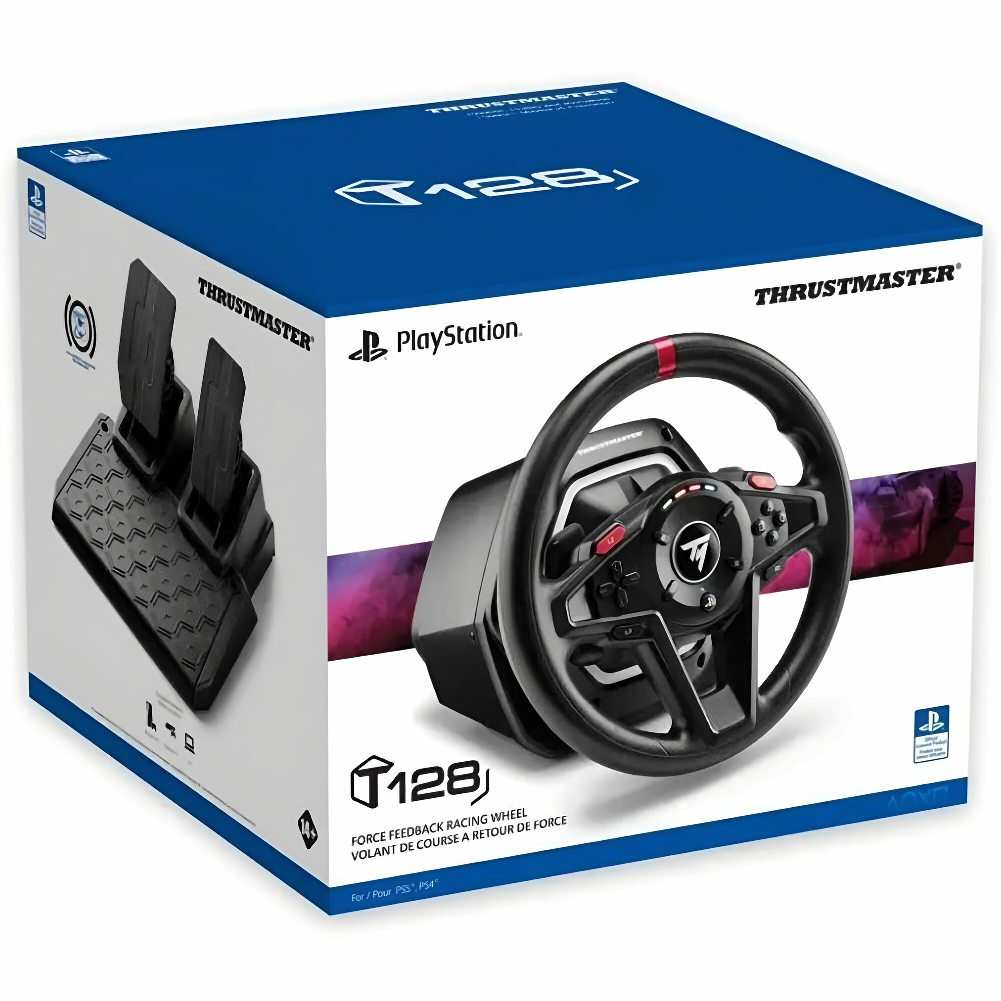 Игровой руль Thrustmaster (4160781) T128 для (PS4 / PS5 / PC)
