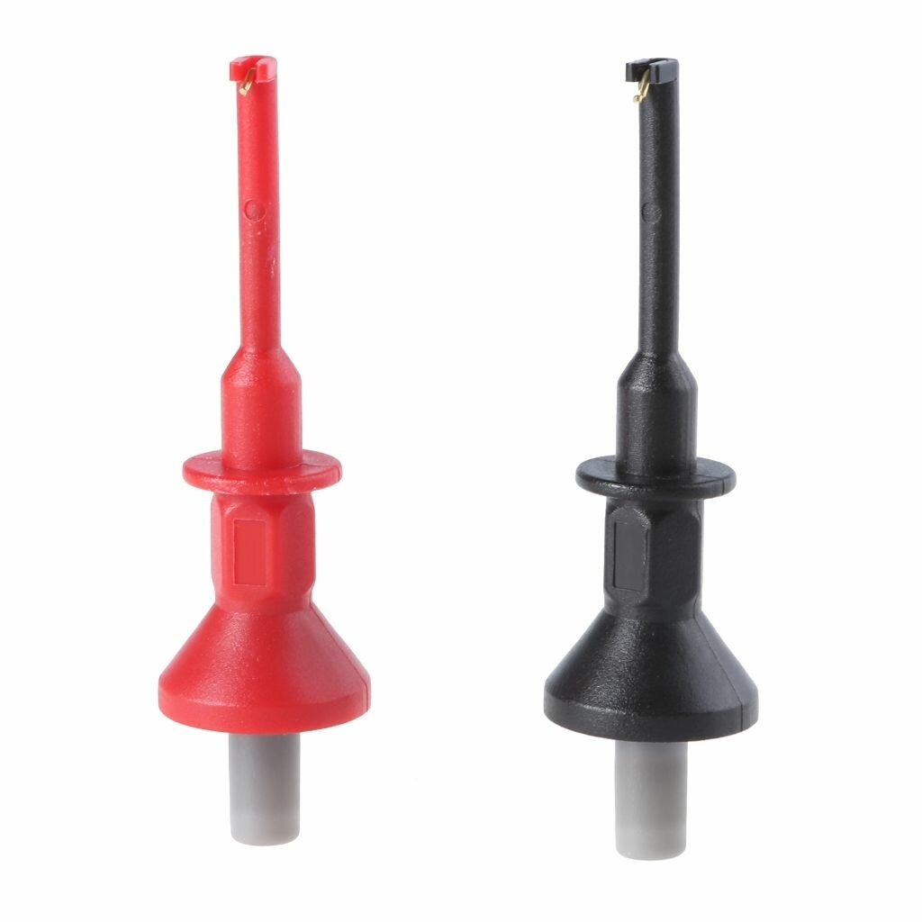 Электронный тестовый крючок, мультиметры, удлинители, аксессуары для вилок 2 мм, захват IC с гибким проводом