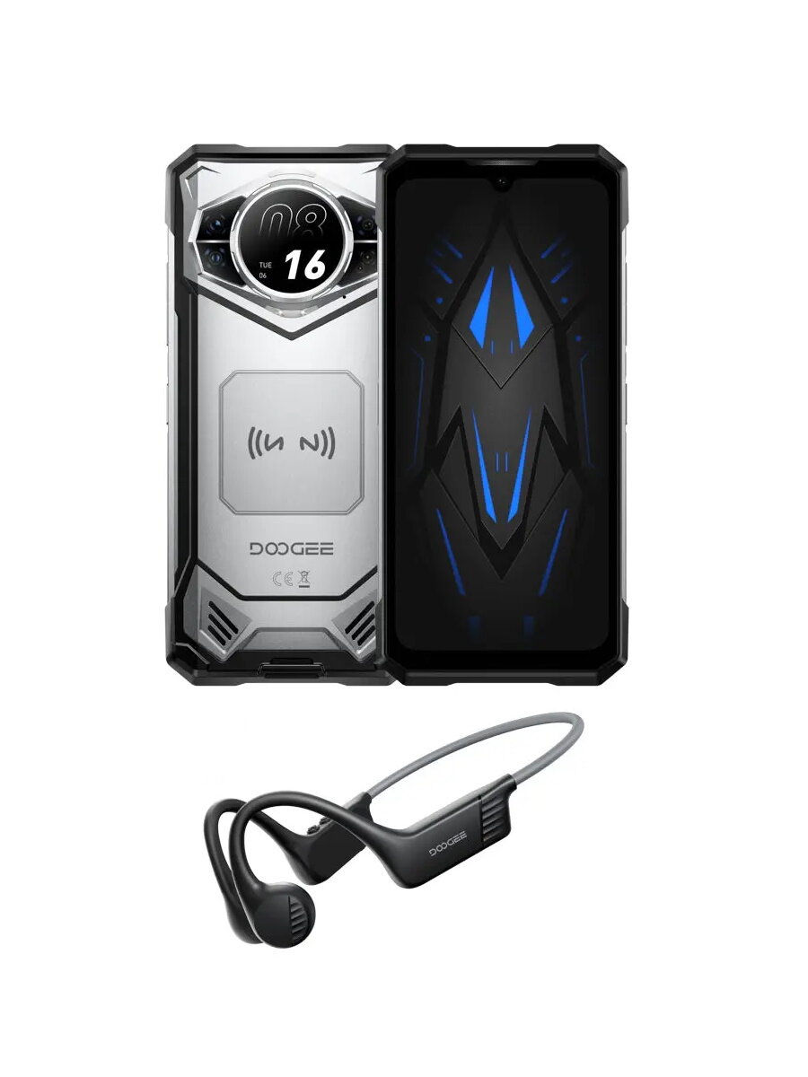Смартфон Doogee S200 12/256 Silver VIP Edition