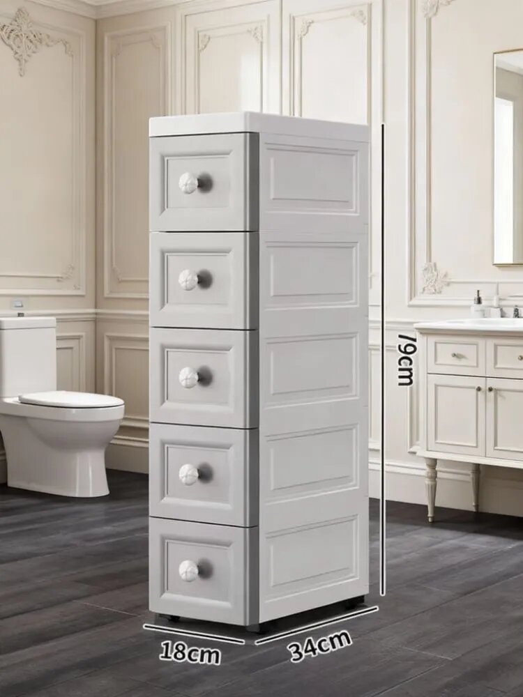 Тумба для ванной, 18х34х82 см