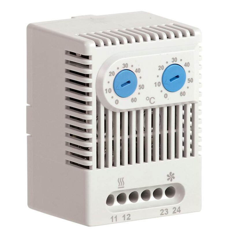 Термостат двухканальный УККт от 0 до +60°C NO+NO, IEK YCE-DTNO-NO-60 (1 шт.)