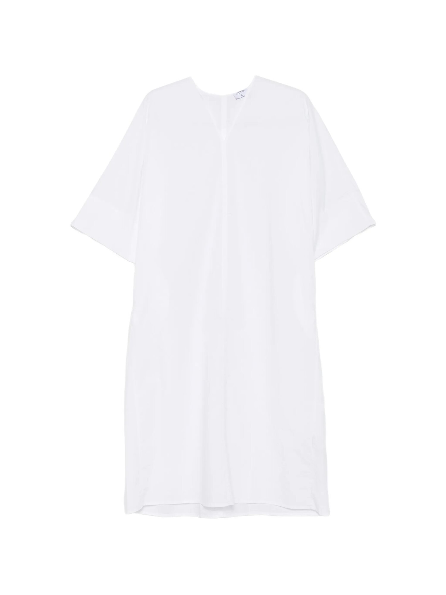 Платье V-neck short-sleeve mini dress