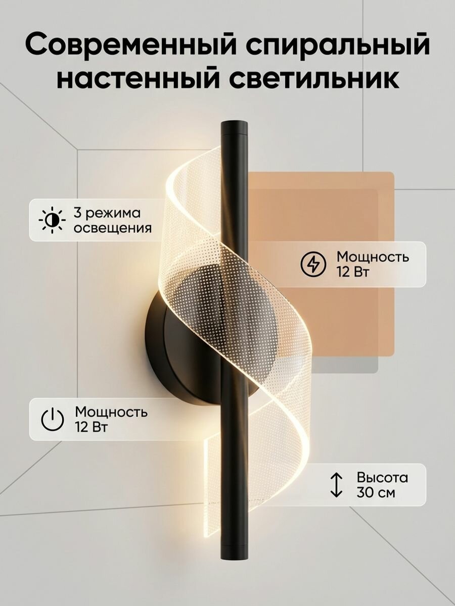 Настенный светильник, 36 Вт
