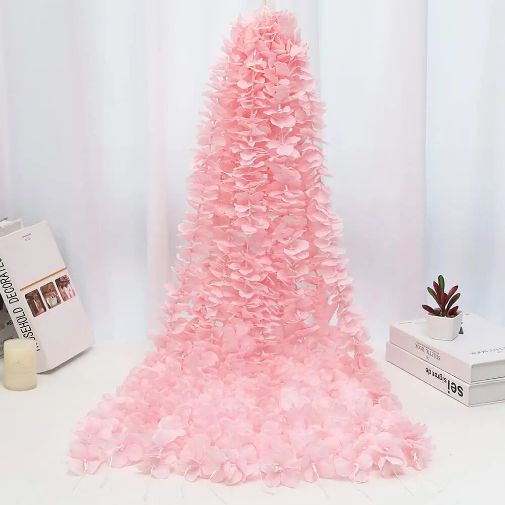 Искусственная глициния для декора, 5/10 шт. Розовый, 10pcs, Lt Pink