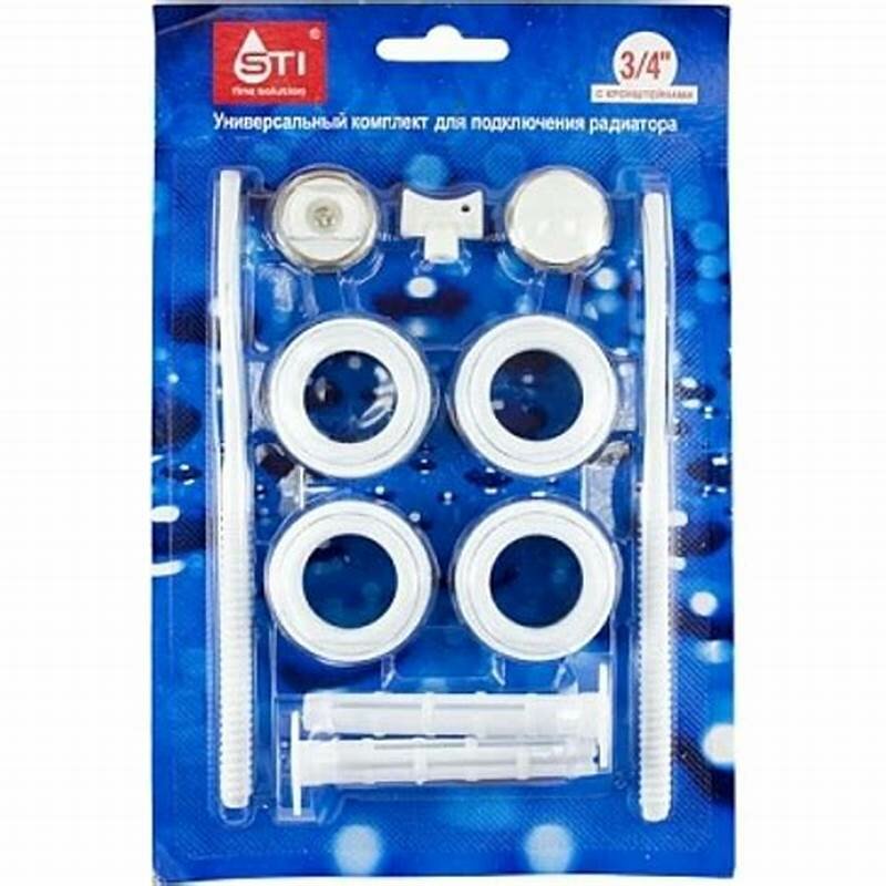 Комплект переходной STI, 1" × 3/4", в блистере с 2 кронштейнами