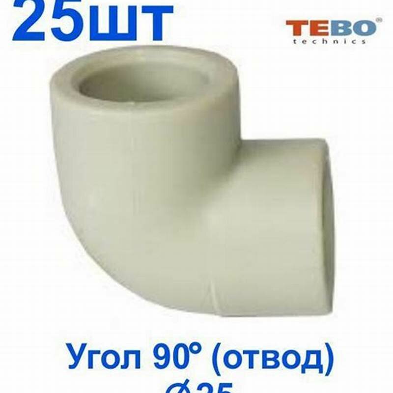 Уголок 90°, 25, внутренняя/наружная