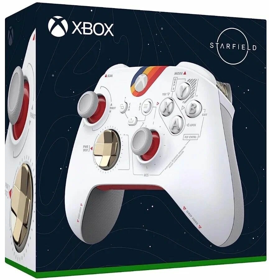 Геймпад Microsoft Xbox Series Starfield Limited Edition White (QAU-00108) в оригинальной коробке