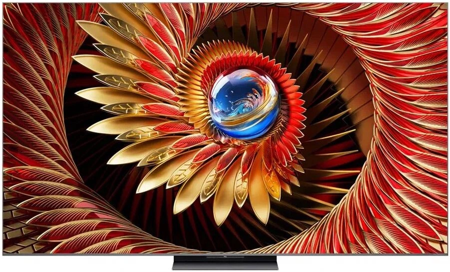 Телевизор QLED TCL 85C8K, Smart TV, черный