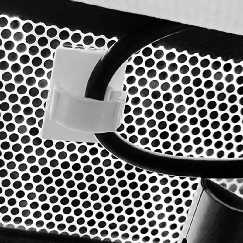 Отверстие для прокладки автомобильного кабеля самоклеящийся немаркируемый кабельный органайзер, органайзер для хранения и фиксирования кабелей передачи данных 20 шт-прозрачный-клей 3 м