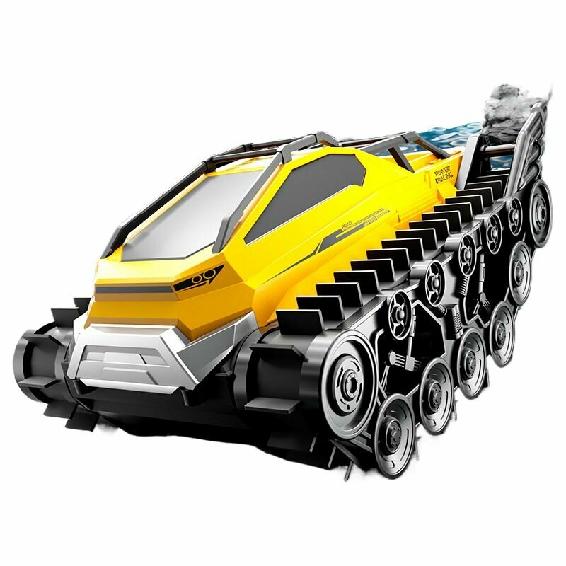 Гусеничный радиоуправляемый вездеход с жестовым управлением Водоплавающая трюковая игрушка для детей