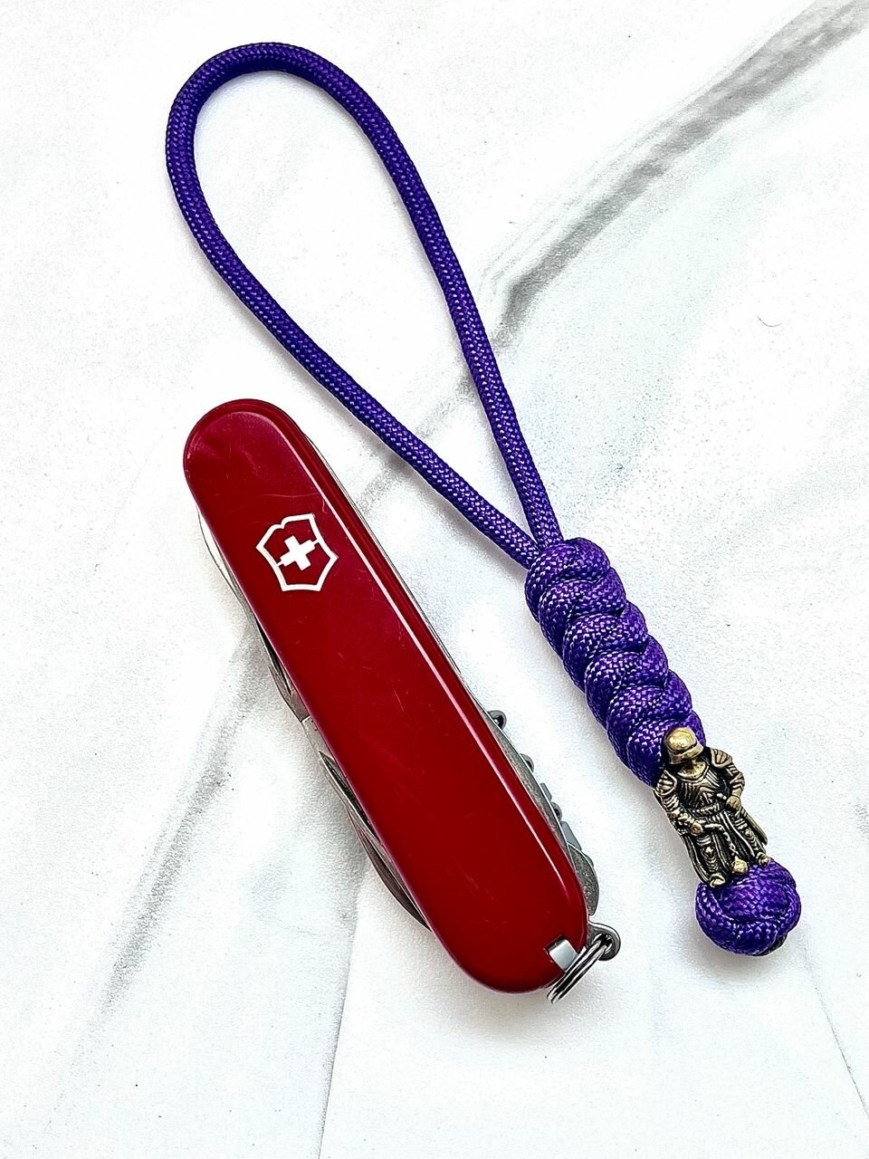 Темляк брелок для ножа "Рыцарь"