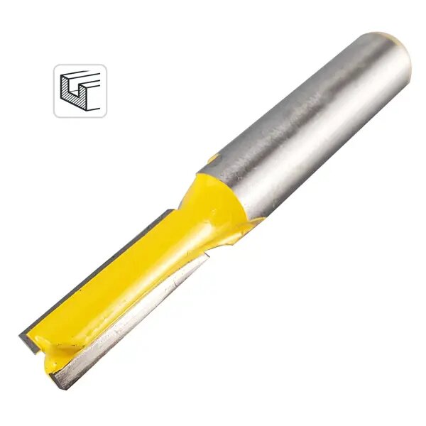 Фреза по дереву пазовая прямая 553302 6x19 мм хвостовик 8 мм