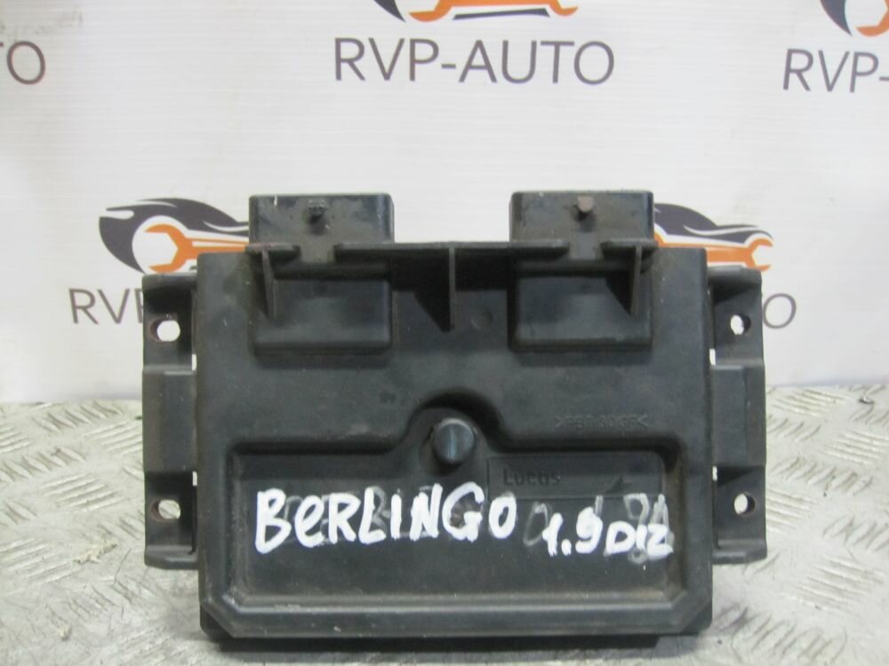 Блок управления двигателем Citroen Berlingo 1.9d 9651850580
