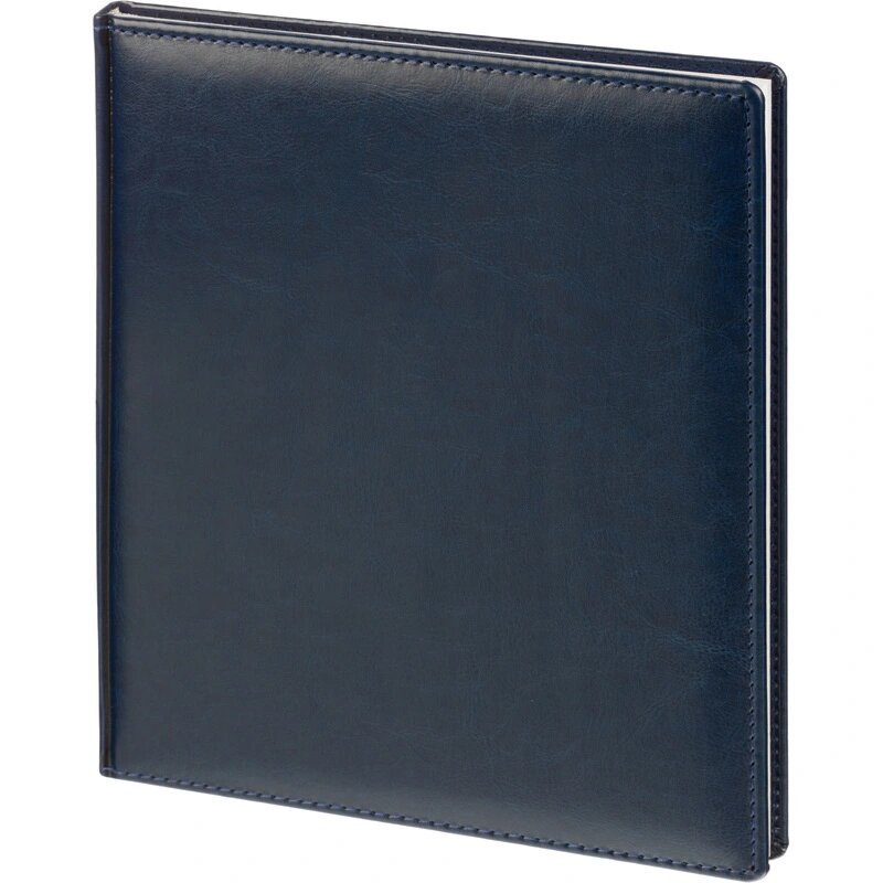 Еженедельник датированный 2026, синий, А4, 213х265 мм,160 стр, аттасне Agenda