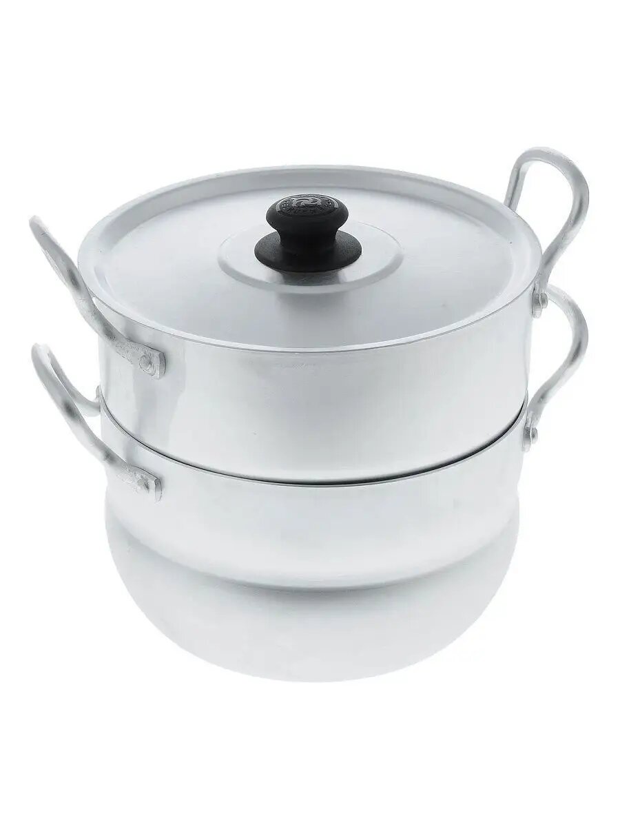 Кастрюля-пароварка 2,5 л с мет. крышкой