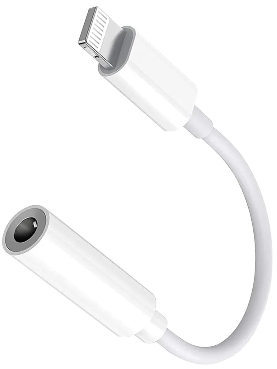 Переходник с аукс AUX 3.5 мм на iPhone Lightning лайтнинг