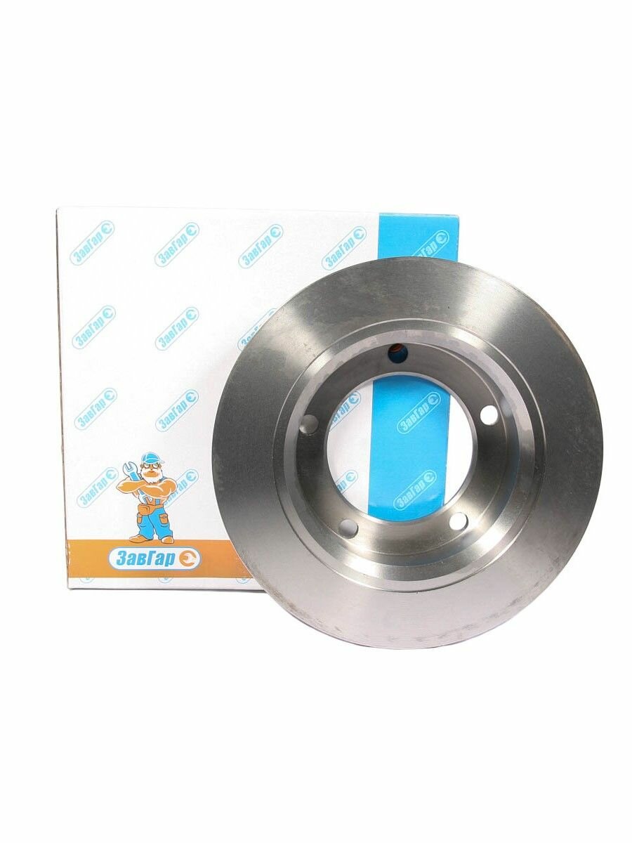 Диск тормозной для автомобиля Нива 2121, 2123 "ЗавГар", ZG2121-3501070-10