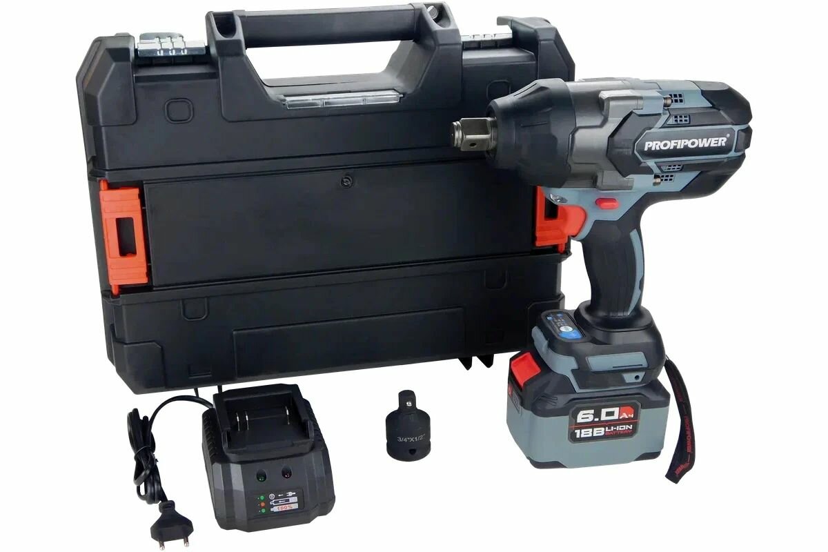 Гайковерт PROFIPOWER акк. ударный T-1200N