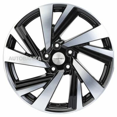 Диск колесный 7,5x18/5x114,3 ET50 D66,1 KHW1801 (Murano) Black-FP