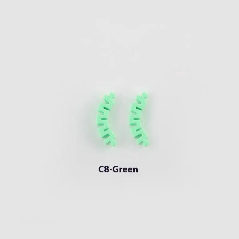 Детские силиконовые заушники для очков Зеленый, Green