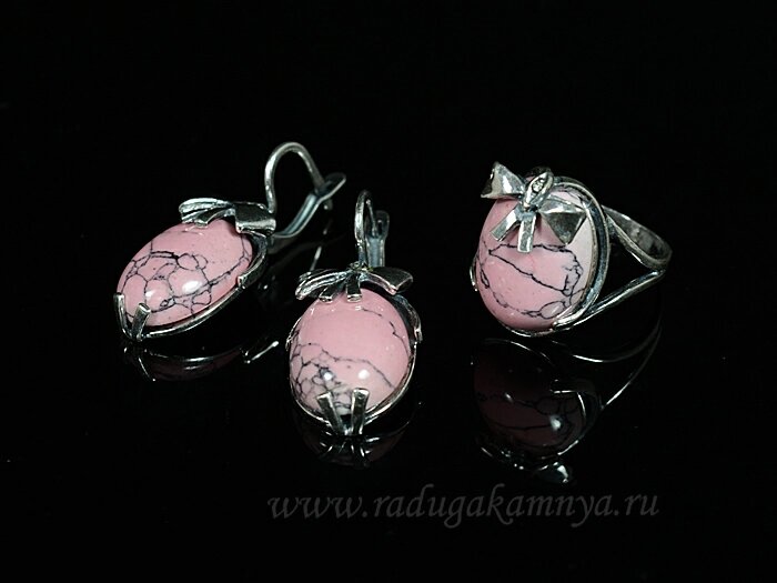 Серьги, кахолонг