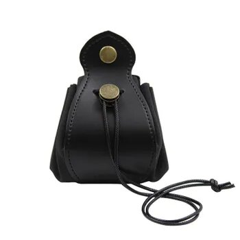 Сумка для кубиков, дайсов ДнД, мелочей / дайстрей, черный