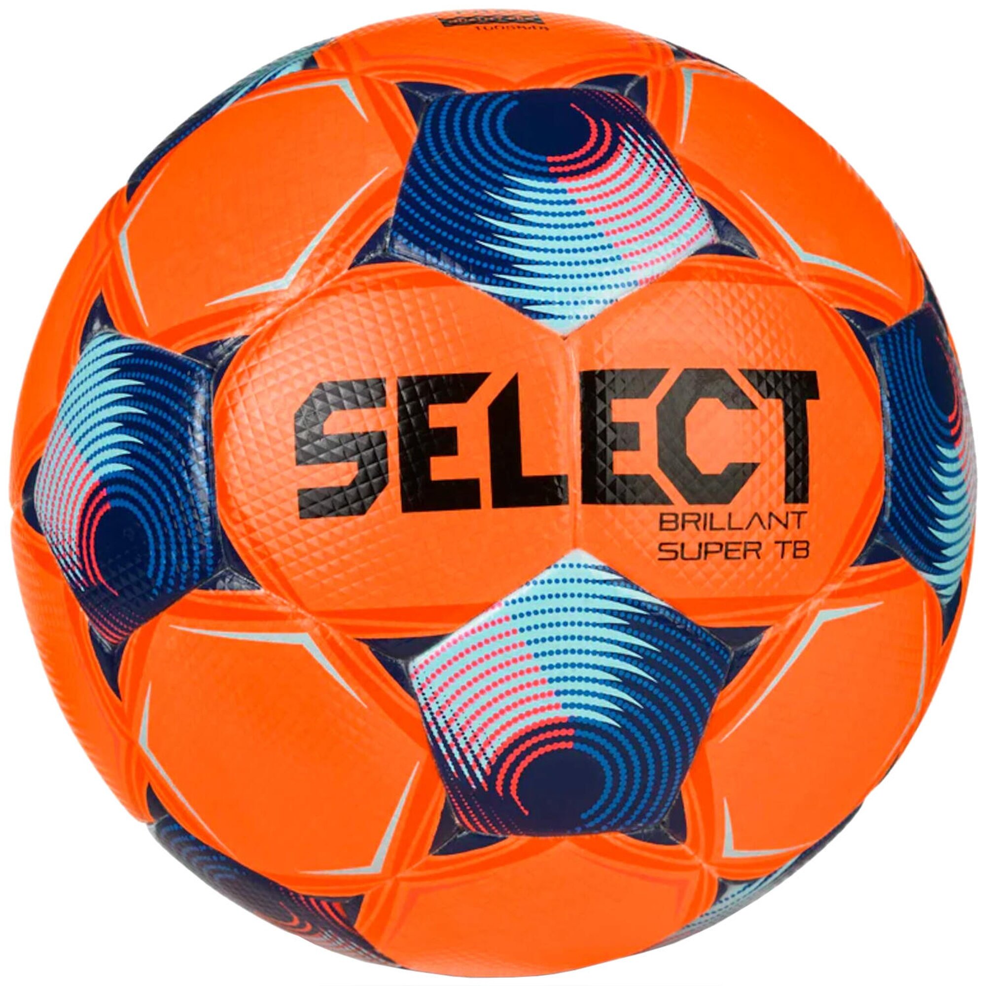 Decathlon Футбольный мяч Brillant Super TB FIFA Quality Pro v25, размер 5, оранжевый/синий