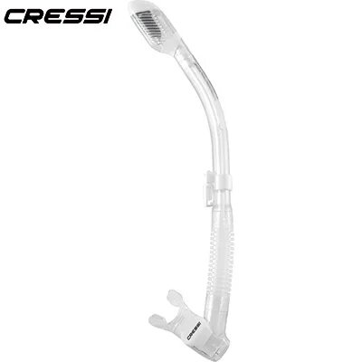 Cressi Dry Silicone Snorkel Белый, White