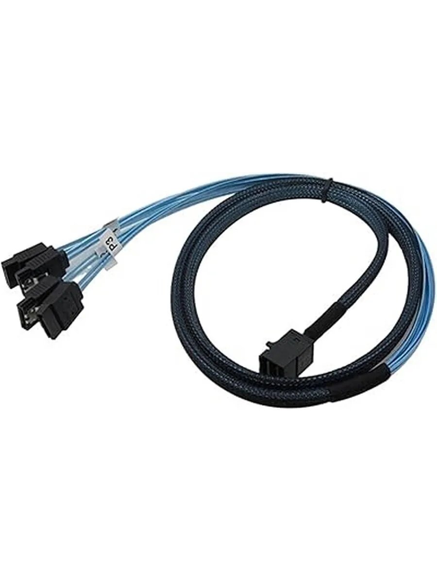 Кабель Amphenol/Areca RHS36-0439 (26II-1C4307-0175) INT SFF8643-to-4*SATA