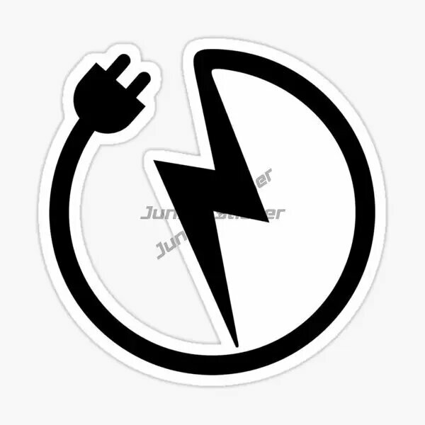 Электромобиль с нулевыми выбросами, Эмблема с логотипом электромобиля, креативные наклейки из ПВХ, аксессуары для украшения стены автомобиля, внедорожный фургон, внедорожник