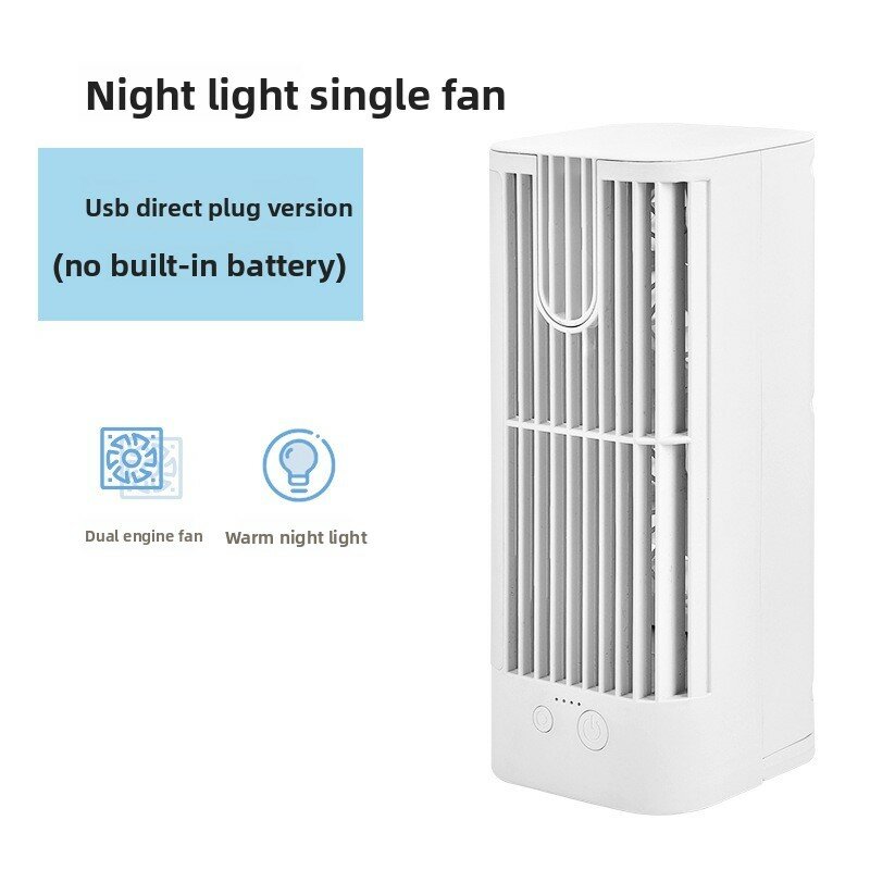 Small water mist fan with usb power and multispeed settings for personal cooling no spray,