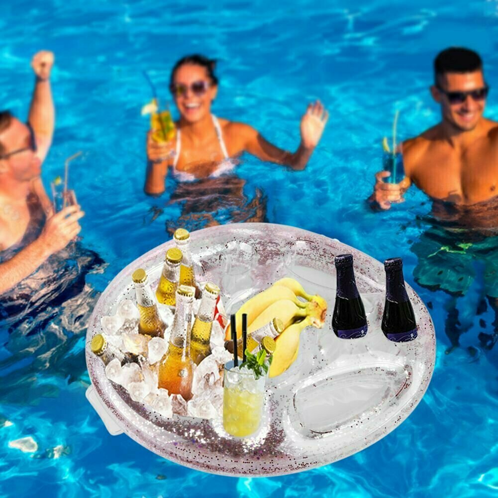 Надувной стеллаж для напитков аксессуары для плавательного бассейна