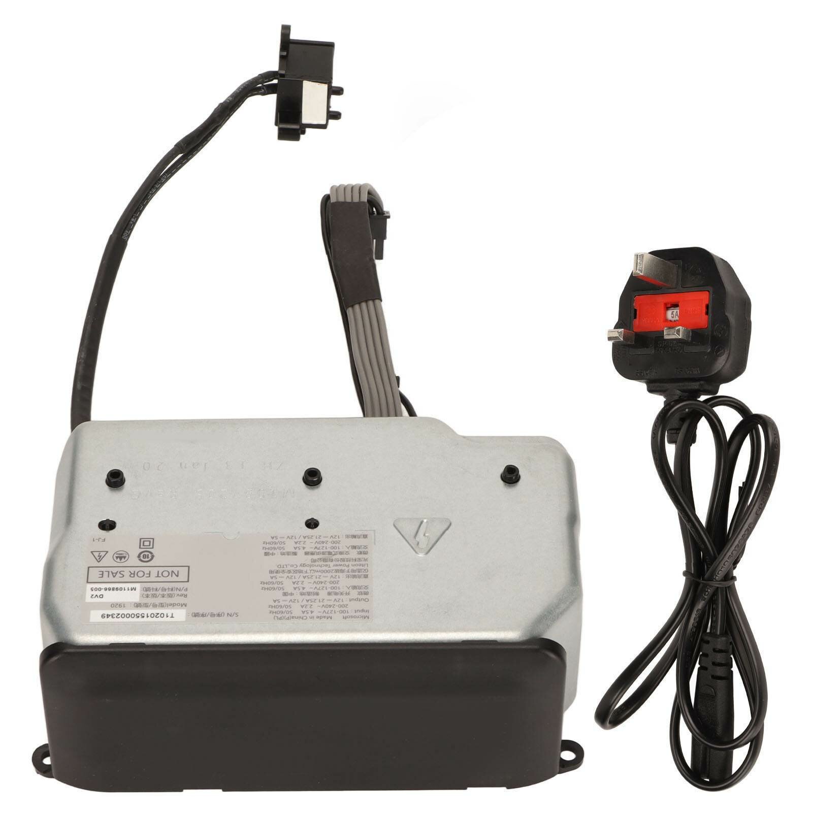 Встроенный блок питания для игрового контроллера Xbox Series X, сменный адаптер с кабелем, 100–127 В, 200–240 В, вилка для Великобритании.
