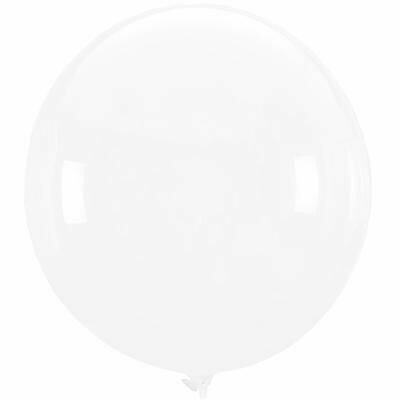 Воздушный шар весёлая затея "Bubble Bobo сфера", без рисунка, прозрачный, 50 дюймов