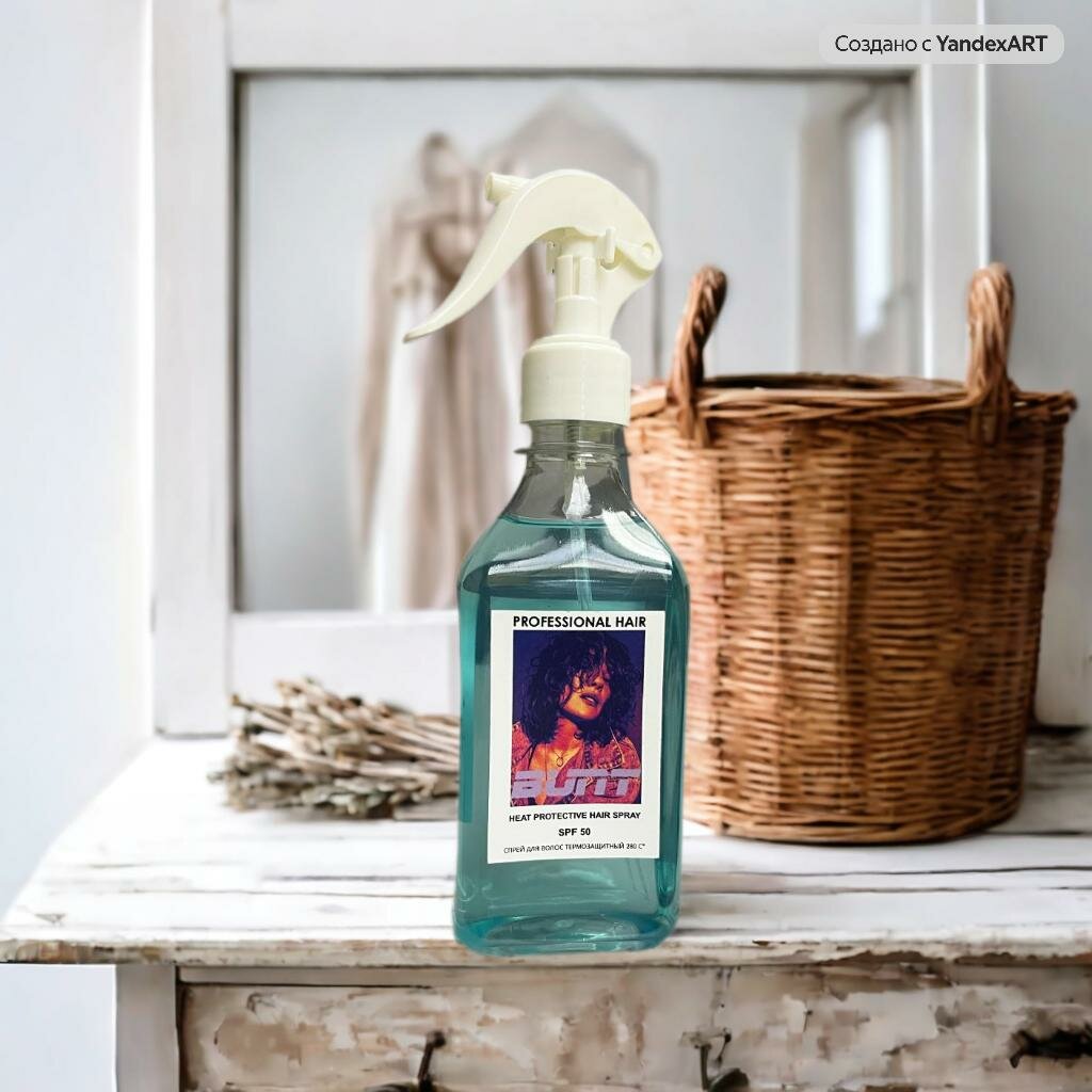 Спрей для волос The Bunt Professional Hair Термозащитный до 280 градусов SPF 50, 250 мл