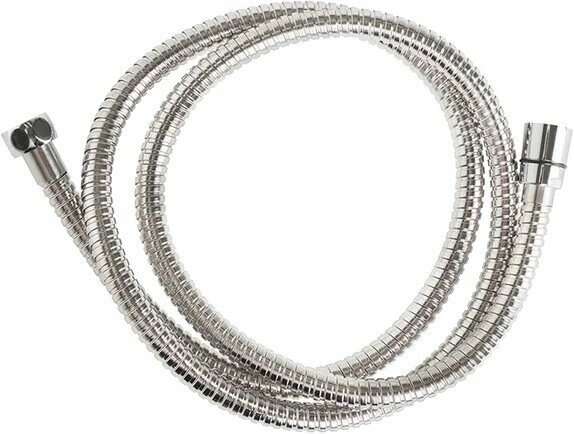 Душевой шланг IDDIS Optima Home A50211 1.2 120 см, с антискручиванием, нержавеющая сталь, хром, глянцевый, шланг для душа
