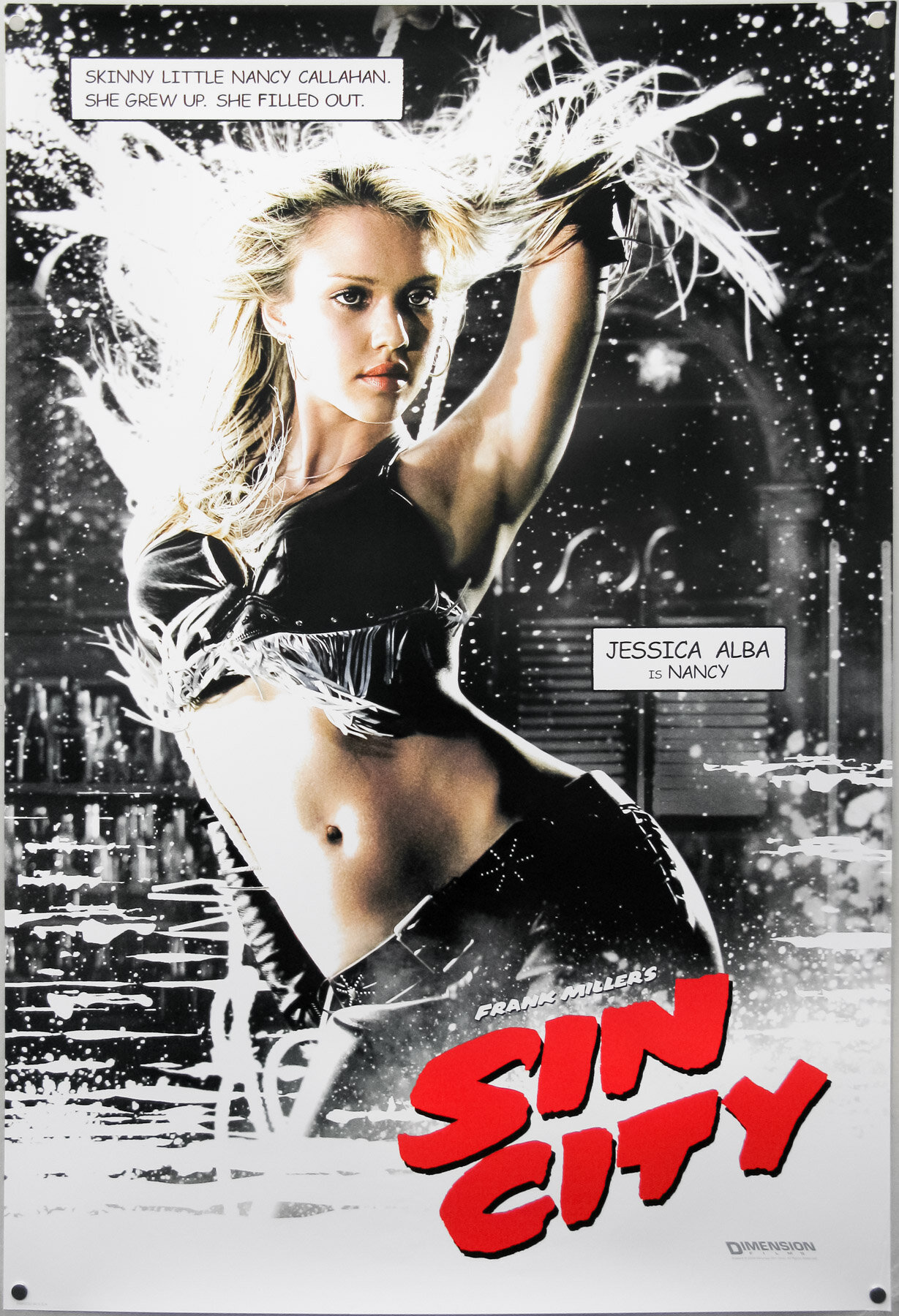 Плакат, постер Город грехов (Sin City 2005) на бумаге, размер 60х84см