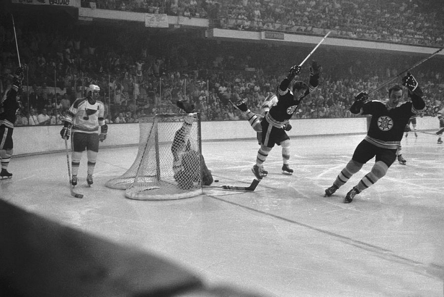 Плакат, постер финал Кубка Стэнли 1970 года на бумаге, размер 60х84см