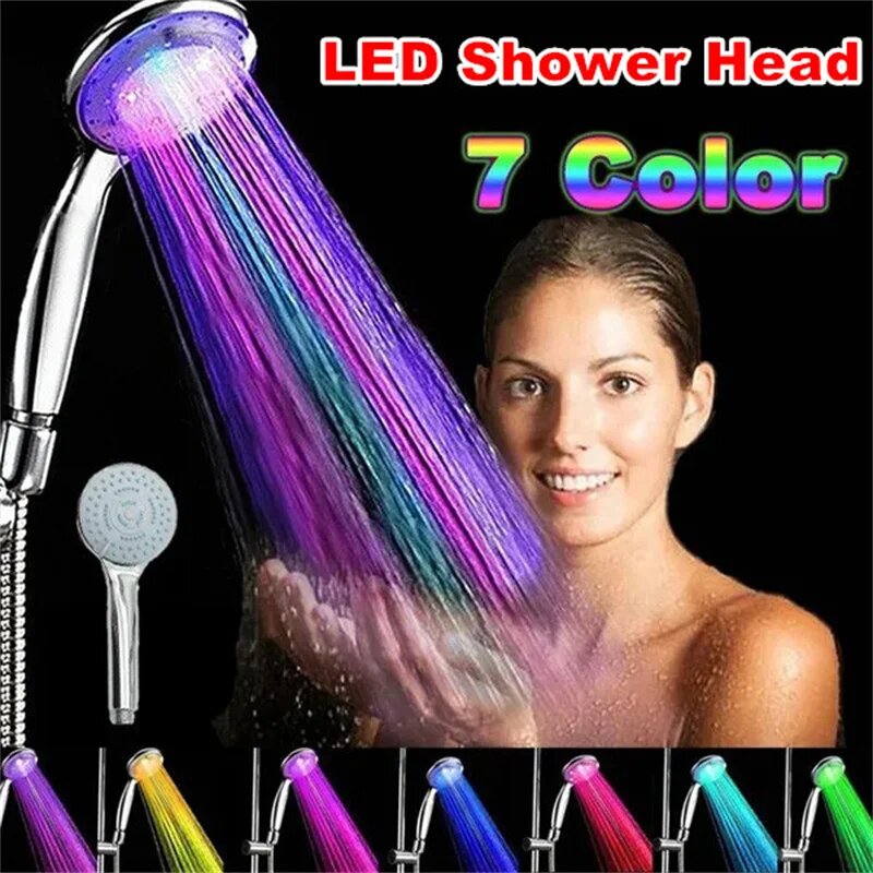 LED насадка для душа LETIITTGOO 7 цветов