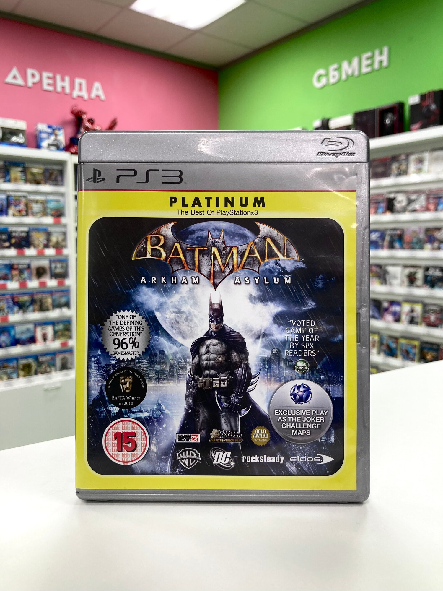 PS3 Batman Arkham Asylum б/у