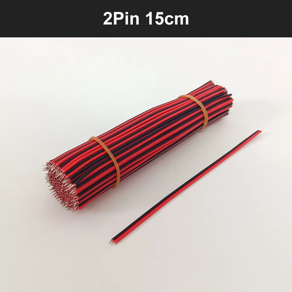 2Pin 15см, 50шт. Сварочные провода 22AWG FUNZENXIN